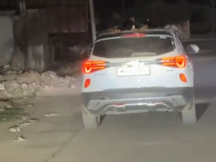 Indore Youth Car Roof Stunt Viral Video | Safety Concern, No Complaint