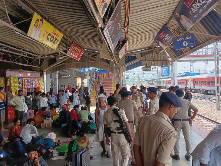 Betia Station RPF-GRP Deployed | Water Cannon Ready, Sigh of Relief