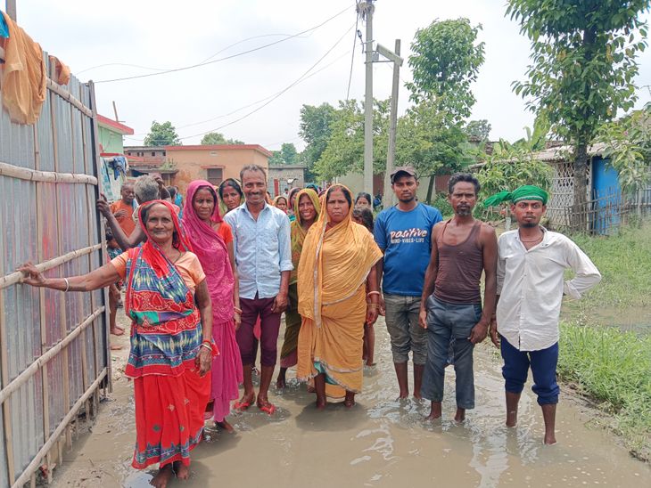Villagers angry over waterlogging for 5 years
