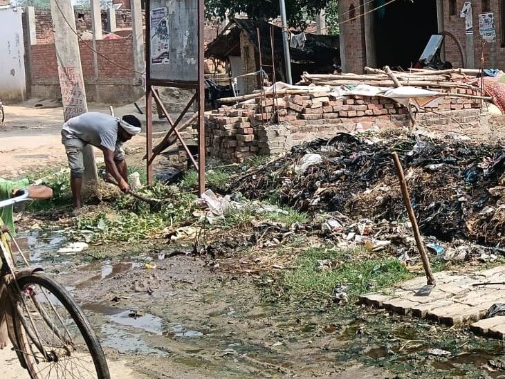 Barabanki Khamoli Village Drain Cleaning | Relief From Waterlogging