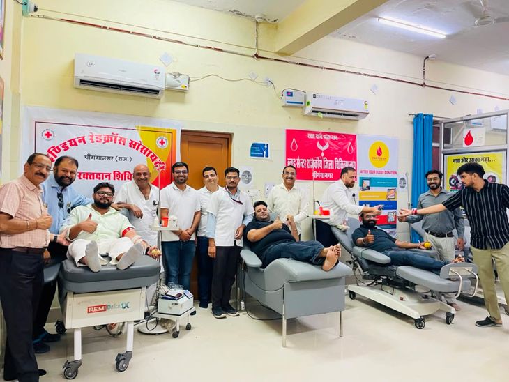 Red Cross Society: 22 people donated blood