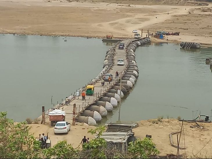 Chambal Bridge Traffic Extended | Steamer Tender Pending; Passengers ...