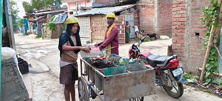Cleanliness campaign shines on paper, but heaps of garbage lie on the ...