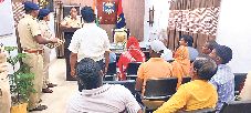 The SP heard cases ranging from land disputes to assault.