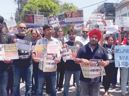 MLA Sidhu's house surrounded by animal lovers over allegations of dog ...