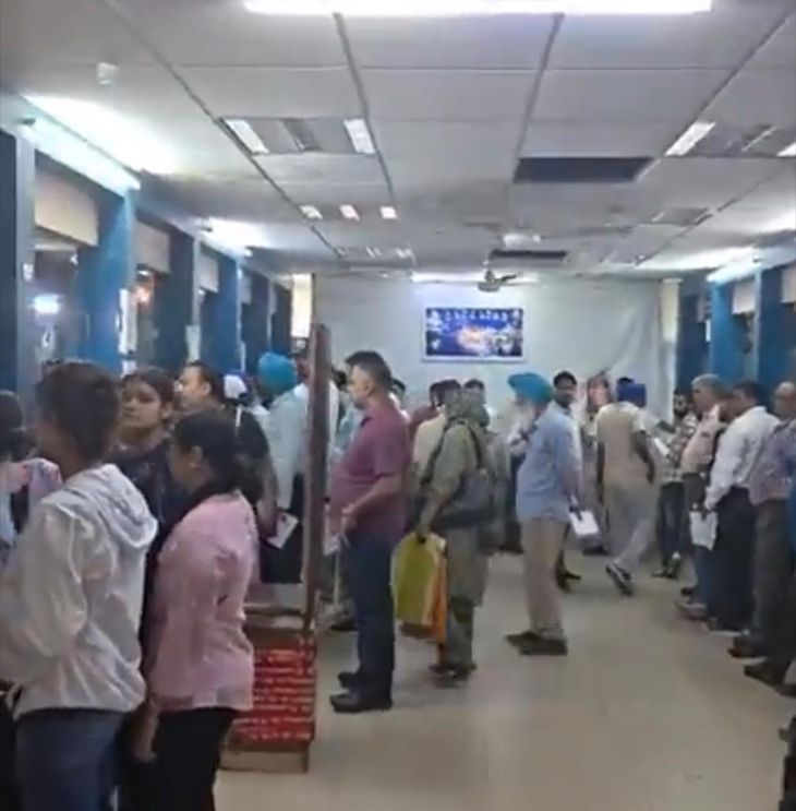 Server down at driving track, applicants return without taking test