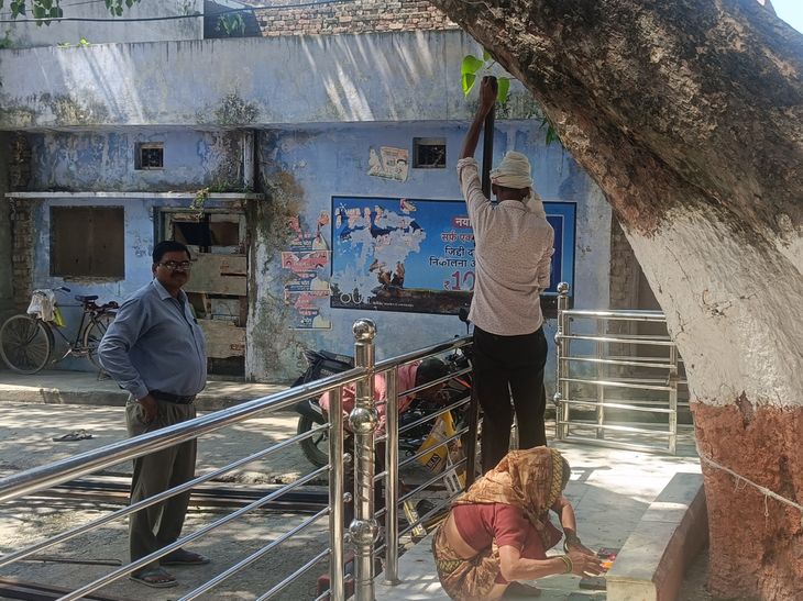 Jeel Gautiya Mandir | Tin Shed Construction Begins in Bareilly