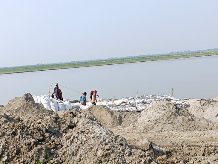Complete the 8.33 km long embankment and anti-erosion work by 30th