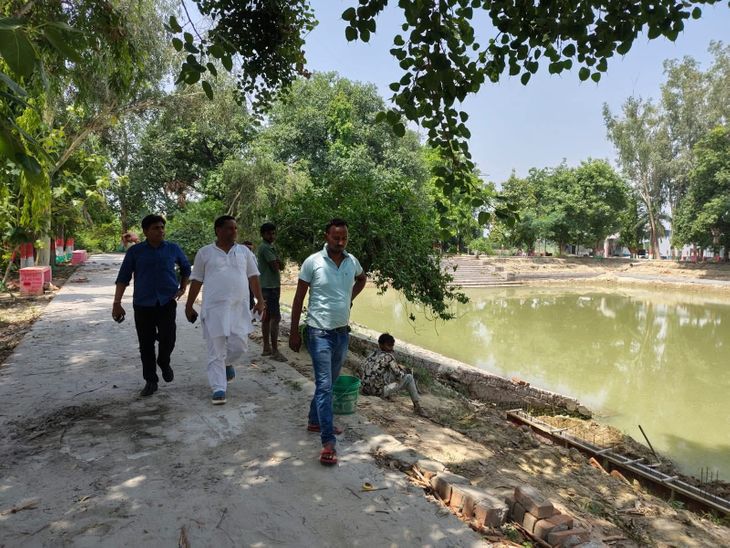 Bharatkund Pishach Mochan Kund Development Work Inspection By ...