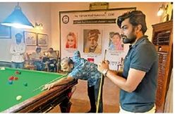 Bada Bapji Snooker League: Rank holder players' matches to begin tomorrow