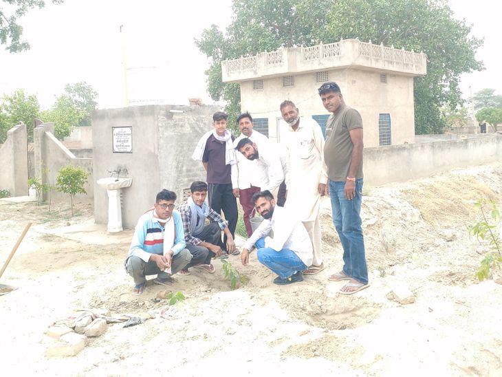 Dasuwal Birbal Ram Bhadrwal Punyatithi Tree Plantation School Goshala