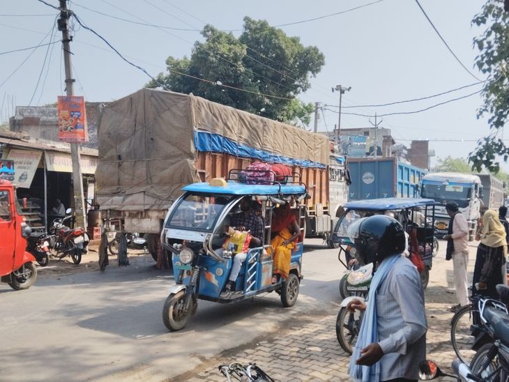 Fatehpur Traffic Jam | Seven Mile Chauraha Hussainganj Overload Vehicles