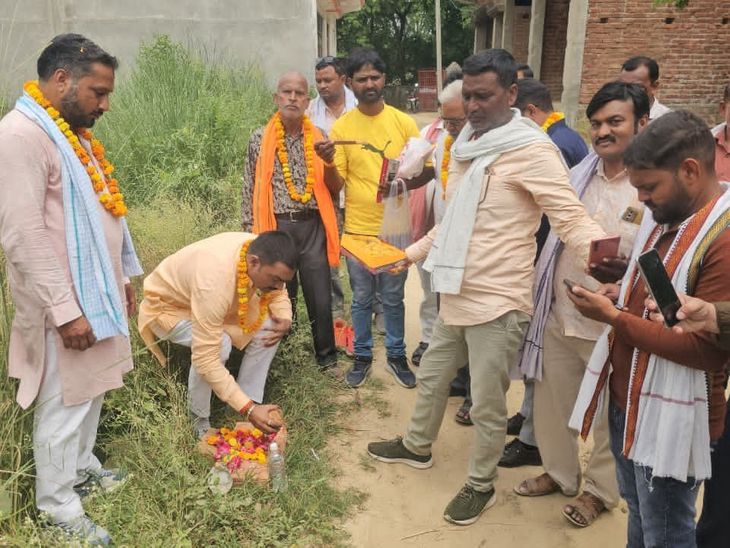 Chairperson Alok Tiwari Inaugurates Development Works in Haidergarh
