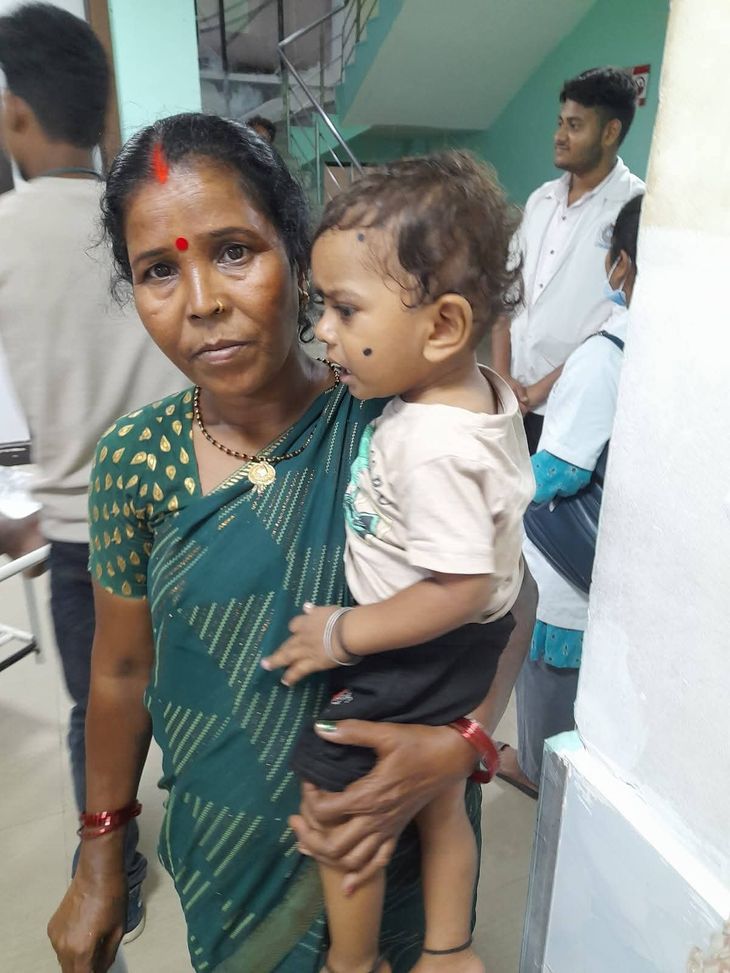 MLA Anoop Singh's initiative saved the life of a one-and-a-half-year ...