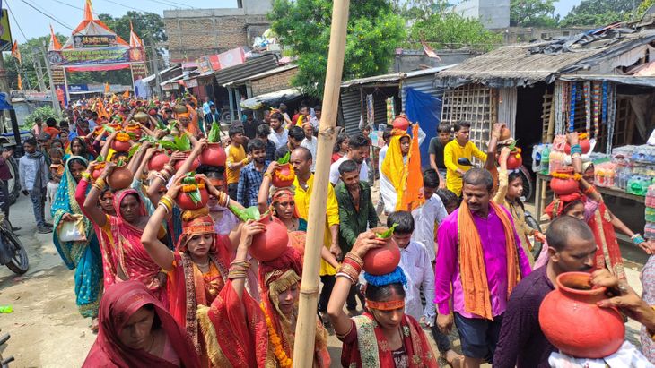 Ten-day Vishnu Mahayagya begins with Kalash Shobha Yatra, immersed in ...
