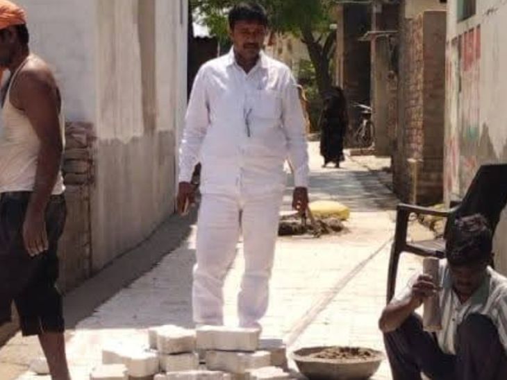 Varanasi Babhnapura Road Work Completed | Gram Pradhan Sanjay Yadav