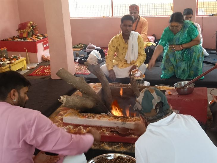 Shukteerth Ashram Buzzes With Vedic Chants on Fourth Day of Mahayagna