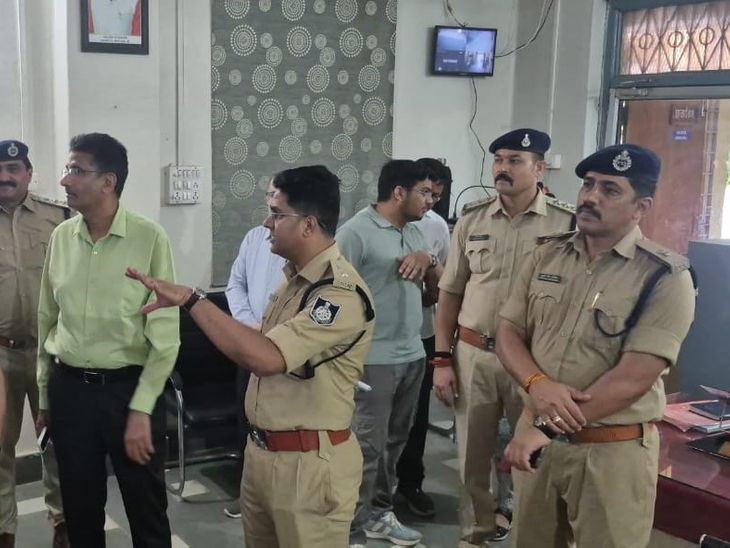Damoh Collector SP Visit NEET Exam Centers | Generators Installed