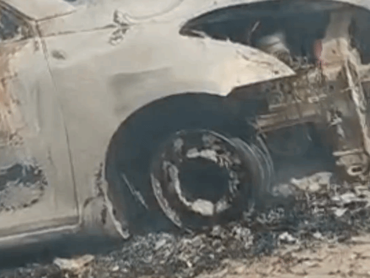 Budayun Car Fire | Mud Stuck Youth Arrested by Police