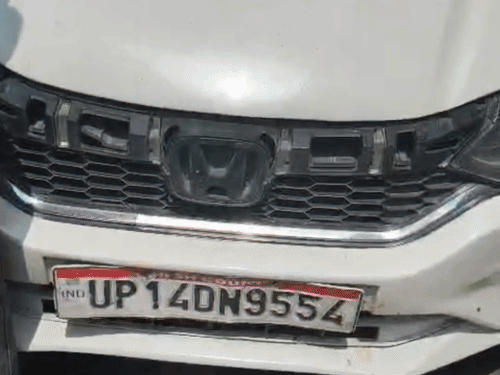 UP Friends Busted! Judge Sticker Car Challaned in Badrinath Route