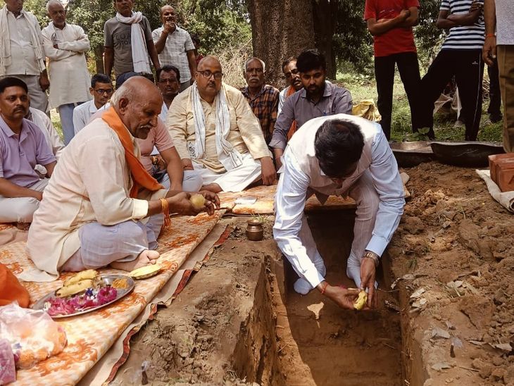 Mahadev Baba Mandir Beautification Launched | Sitapur MLC Pawan Singh ...