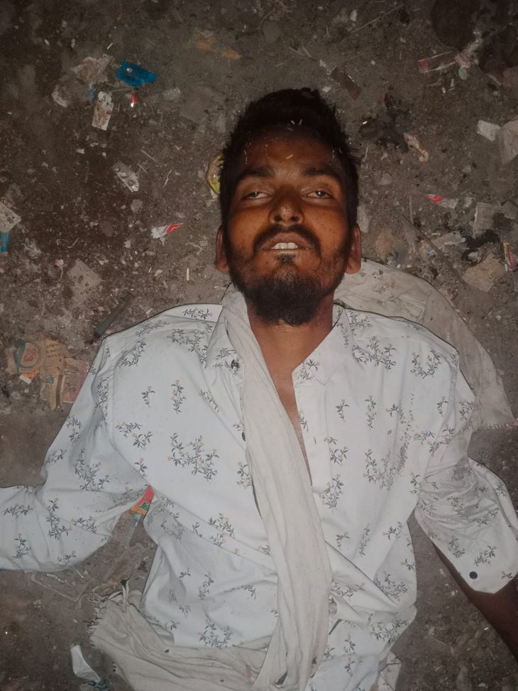 An unidentified body found near a culvert in Anantapura