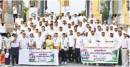73 officers ran in the RICEM marathon, pledged cooperation