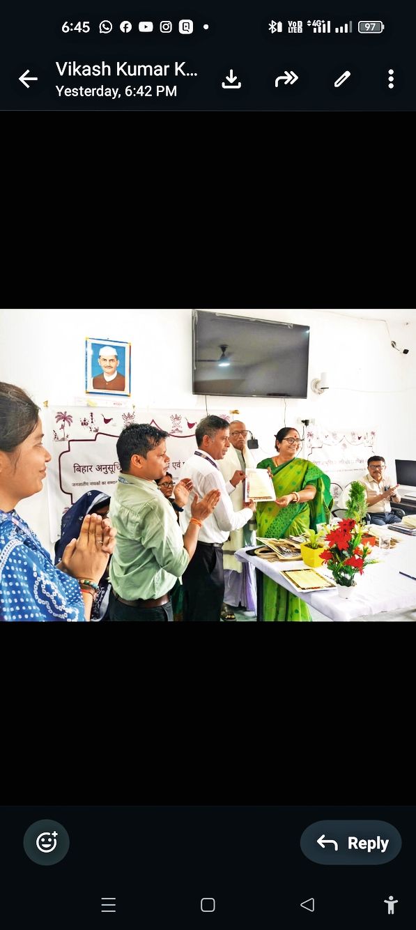 Five social workers from Tharuhat were honored, emphasis was laid on ...