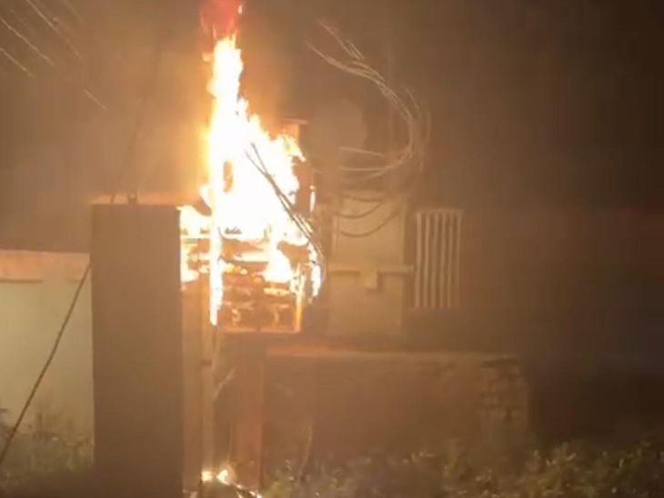 Deoria Transformer Cable Fire Accident Avoided | Supply Restored