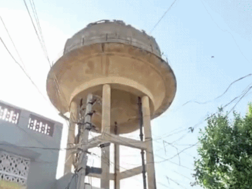Alwar Water Tank Collapse | Temple Damage, No Casualties