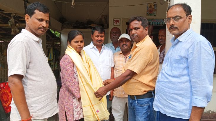 Felicitation ceremony for Ginni's success in BPSC
