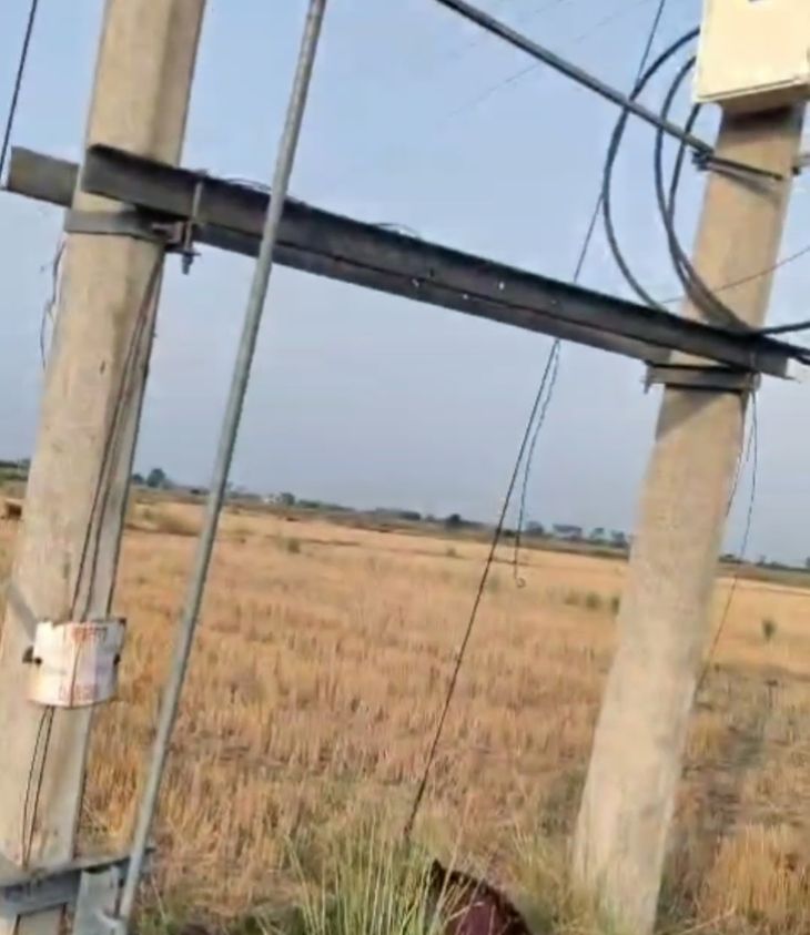 Coils and oil missing from five agricultural transformers