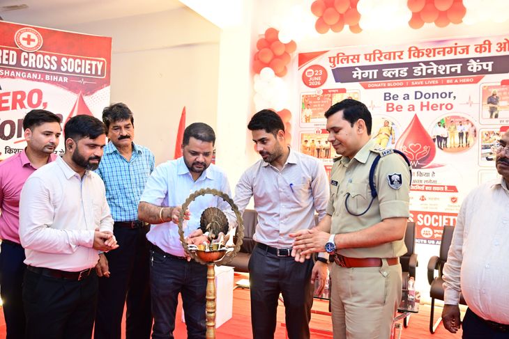 38 units of blood collected at Red Cross blood donation camp