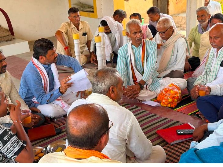Banda ZP President Listens Farmers Issues | Mull Village Drainage Choupal