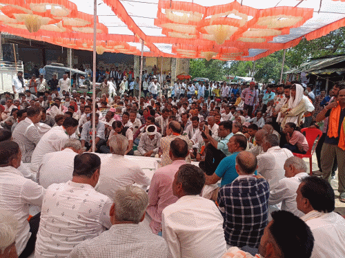Chhabra Protest | Ex-MLA Karn Singh Rathore Leads Congress 5 Demands