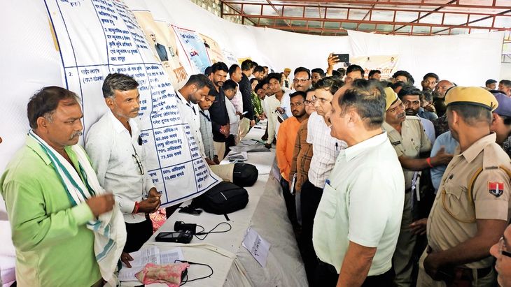 On-the-spot solutions to problems at rural service camps, Collector ...