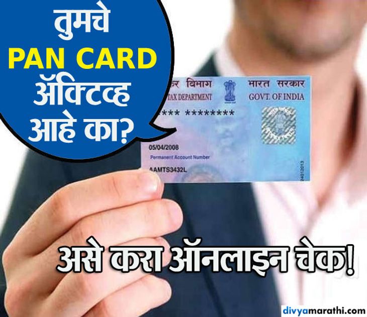 How To Check PAN Card Validity Status Now | मोदी सरकारने डिअॅक्टिव्हेट ...