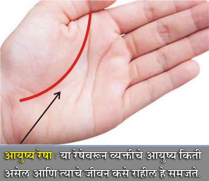 Palm Reading Hast Resha Palmistry In marathi | हस्तरेषा : या 5 रेषा ...