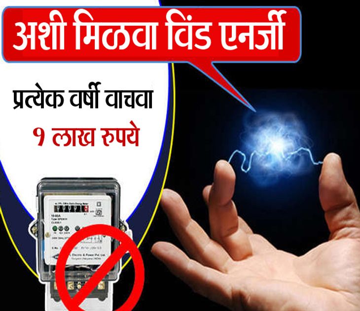 how we can get wind energy at home with less expenditure | घरीच मिळवा ...