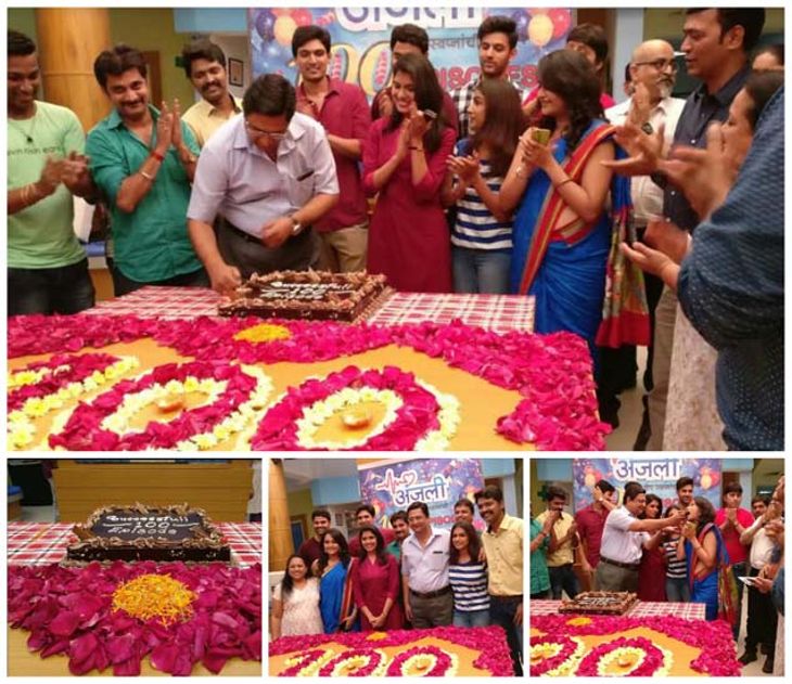 anjali serial completed its 100 episode | 'अंजली' मालिकेने गाठला 100 ...