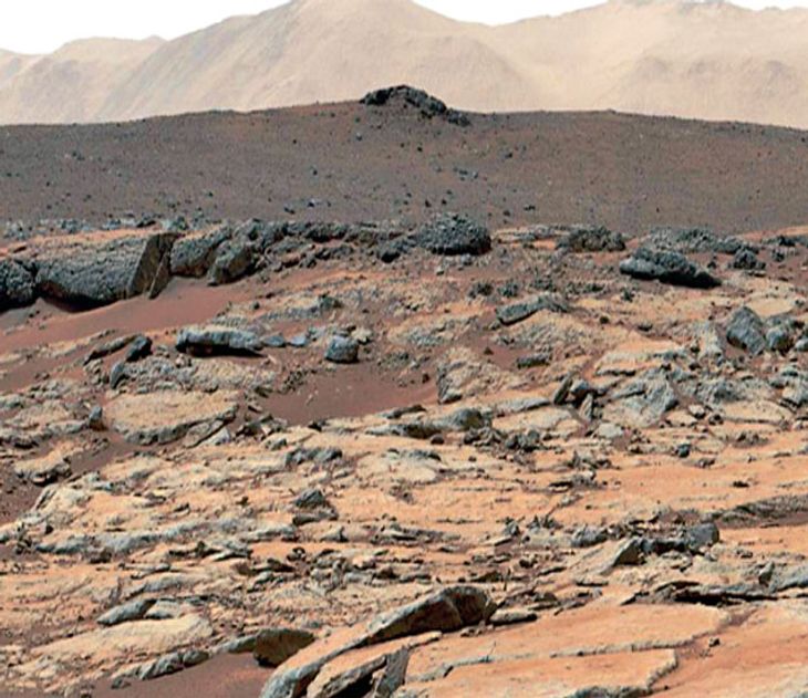 surface of Mars absorbed water like sponge | मंगळावरील पृष्ठभागाने पाणी ...