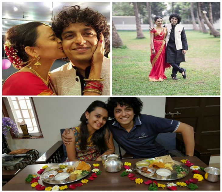 parna pethe and alok rajwade wedding photos
