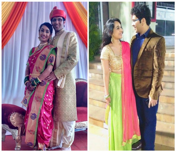 actress isha phadke celebrating her first wedding anniversary | 'ती ...