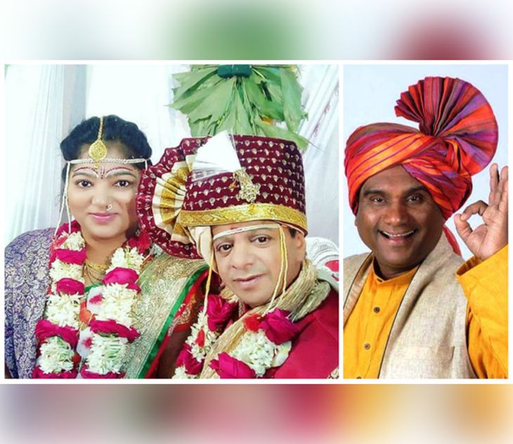 bhau kadam wishes vinit bhonde happy married life | भाऊ कदम यांनी \'चला ...