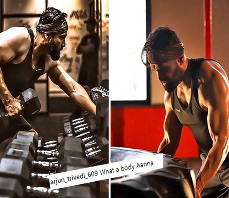 Sunil Shetty 6 Pack Abs Share Gym Photos | 56 व्या वर्षी सुनील शेट्टी ...