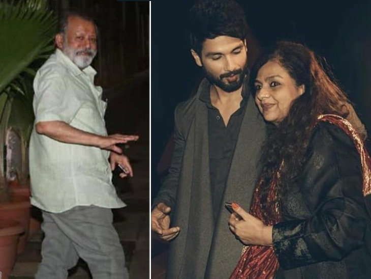 Shahid Kapoor Father Pankaj Kapoor Meets His Newborn Grandson And ...