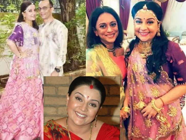TV show Baa Bahoo Aur Baby And khichdi Actress Suchita Trivedi tying ...