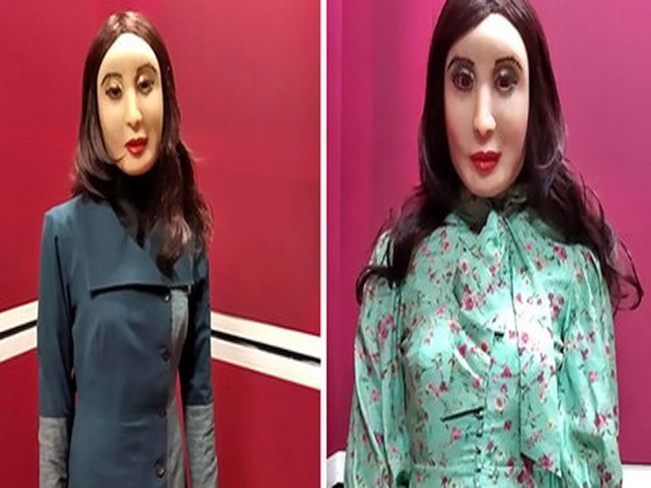 Ranjit made special rashmi robot and first RJ robot of the india in Ranchi