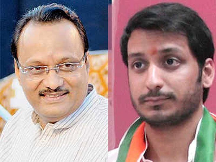 ajit pawar rally for parth pawar in maval | पार्थ यांच्या विजयासाठी ...