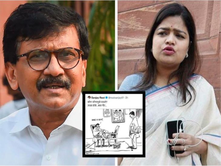 Shivsena MP Sanjay Raut on Poonam Mahajan statement , old cartoon of ...